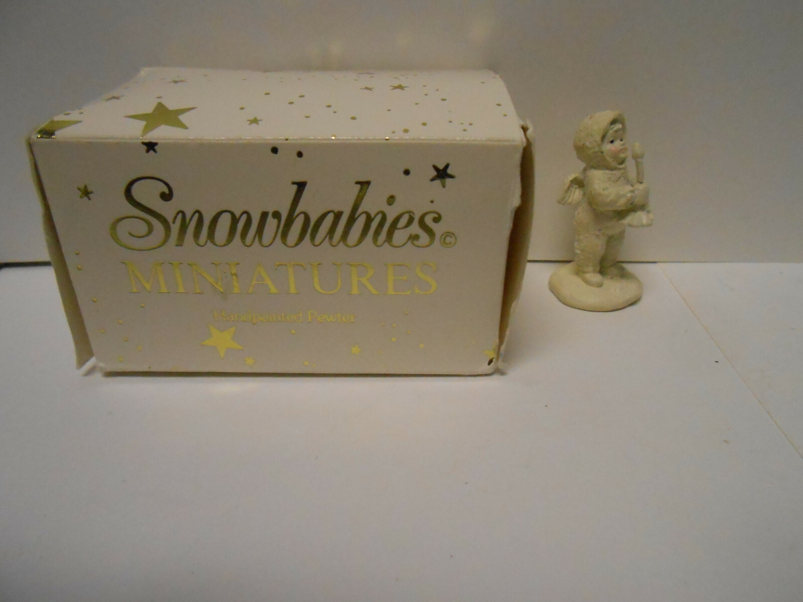 Dept 56 Snowbabies Miniatures Hand Painted Pewter Just One Little ...