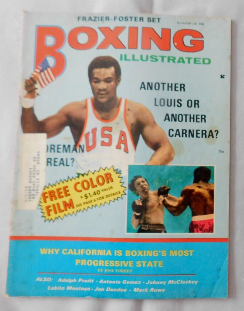 George Foreman - November 1970 Boxing Illustrated Magazine G/Vg | eBay