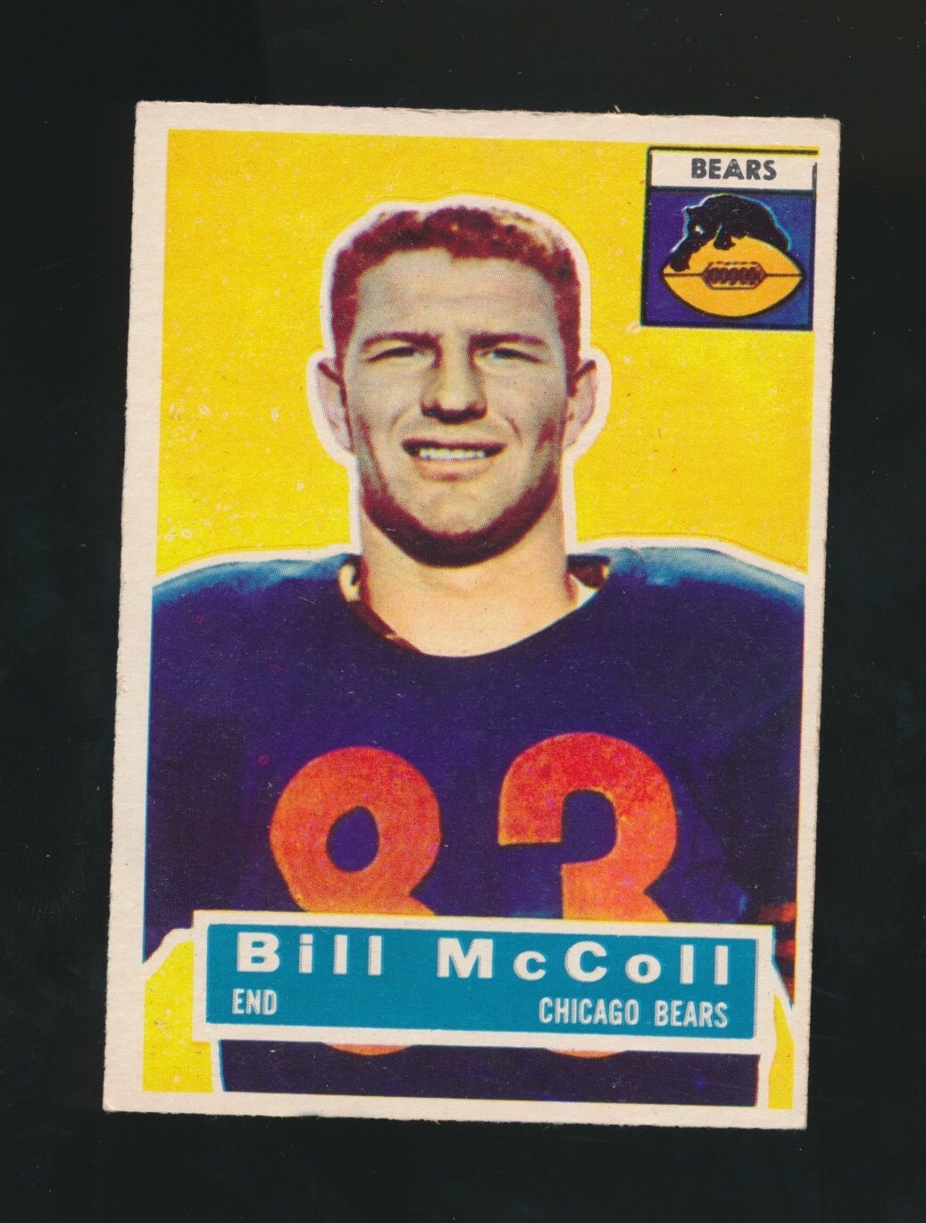 BILL MCCOLL 1956 TOPPS FOOTBALL #83 | eBay
