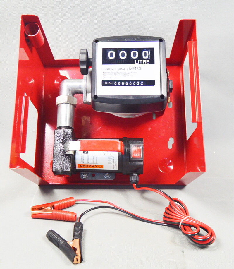 Fuel Transfer Pump Station 12V DC 10GPM Diesel kerosene Dispenser 155W ...