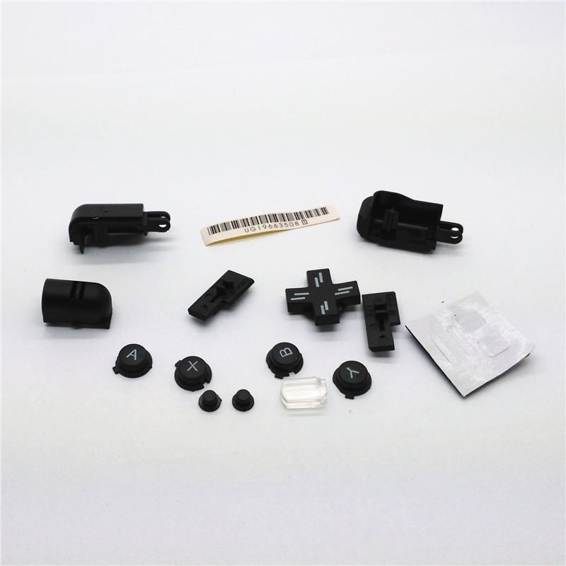 Black Button Trigger Hinge Cover D-Pad A B X Y Set For Nintendo DS Lite ...