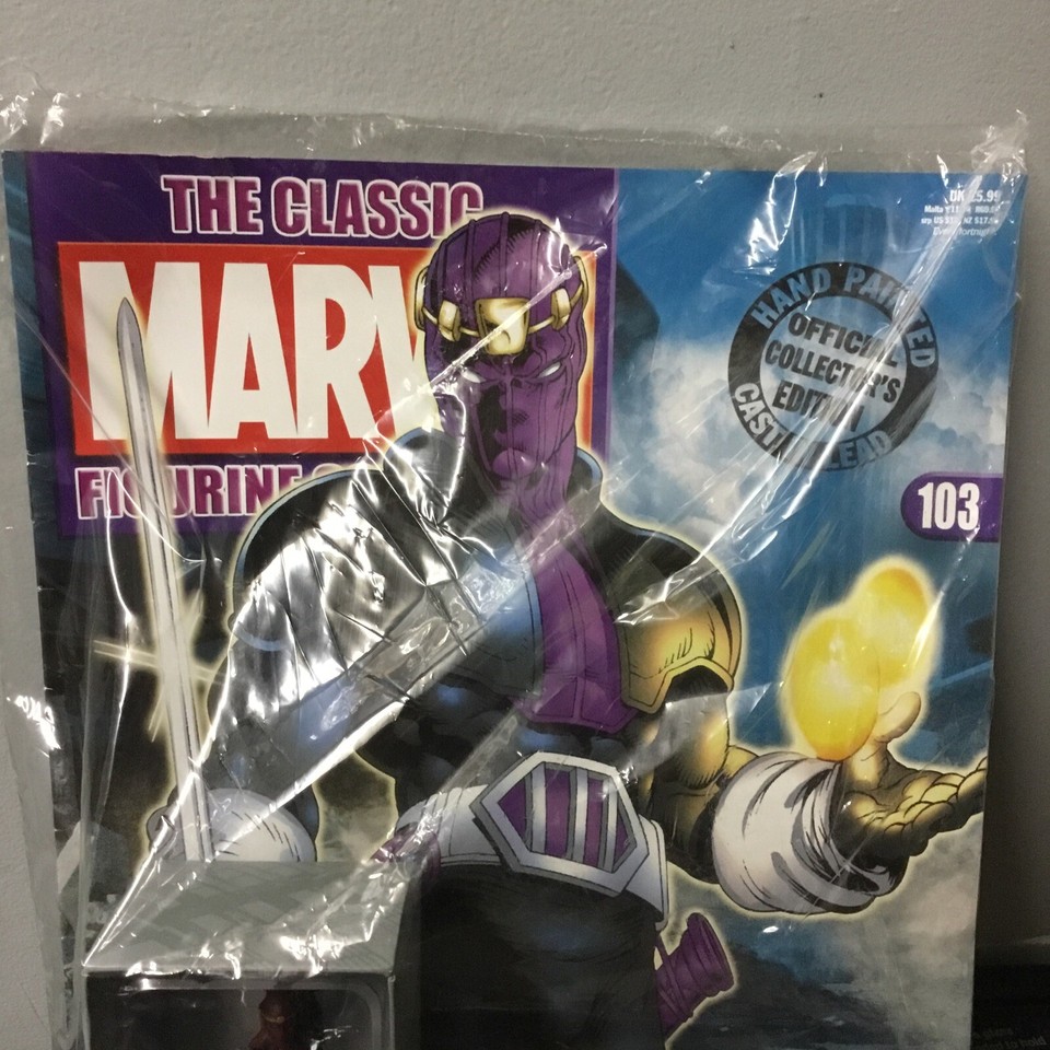 Eaglemoss Figurine Baron Zemo #103 Classic Marvel Collection Magazine ...