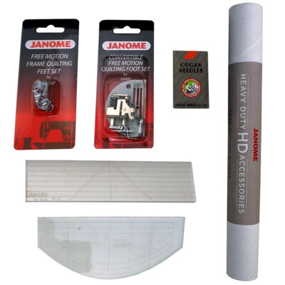 Janome Heavy Duty (HD) Quilting & Ruler Kit for HD9 Models | eBay