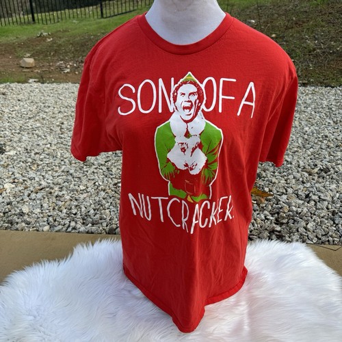 Mens Elf Movie Christmas T-Shirt Large | eBay