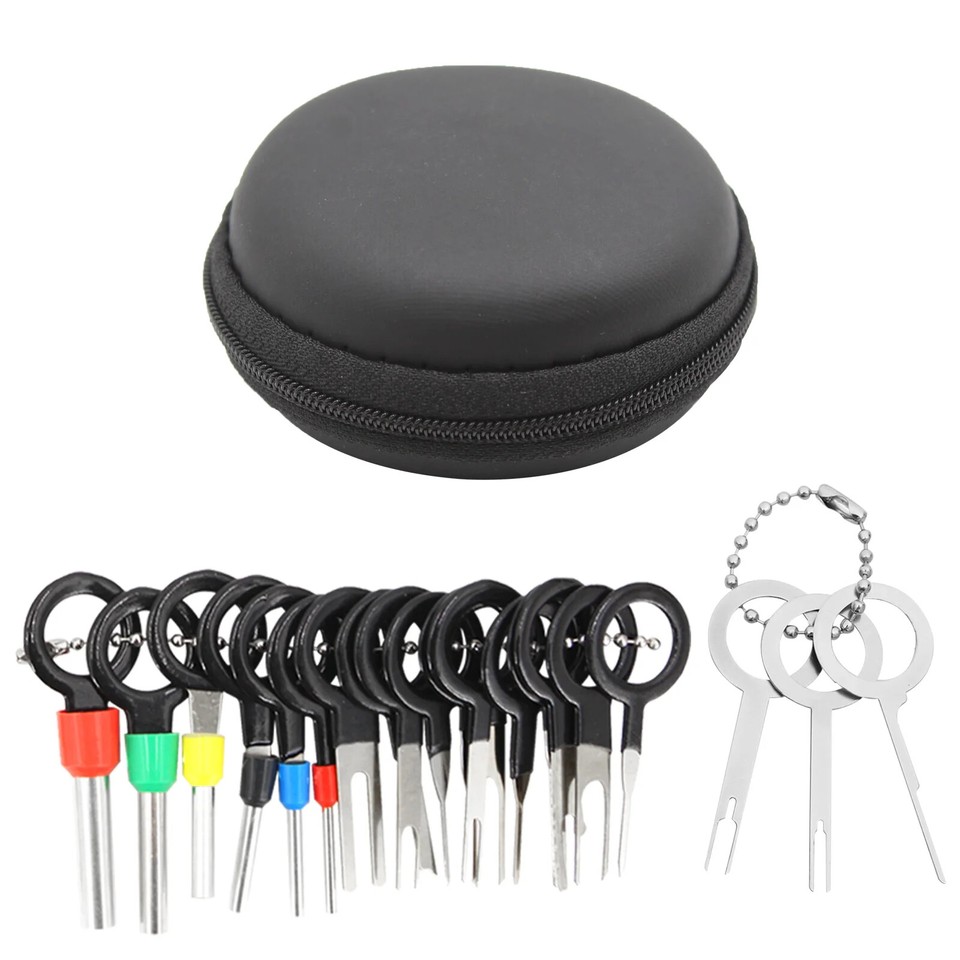 Electrical Wiring Crimp Connector Pin Extractor Kit Keys Automotive ...