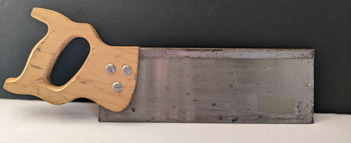 Vintage Disston Back Saw Model K1 / 12 Point 12 Inch Blade Virginia USA ...