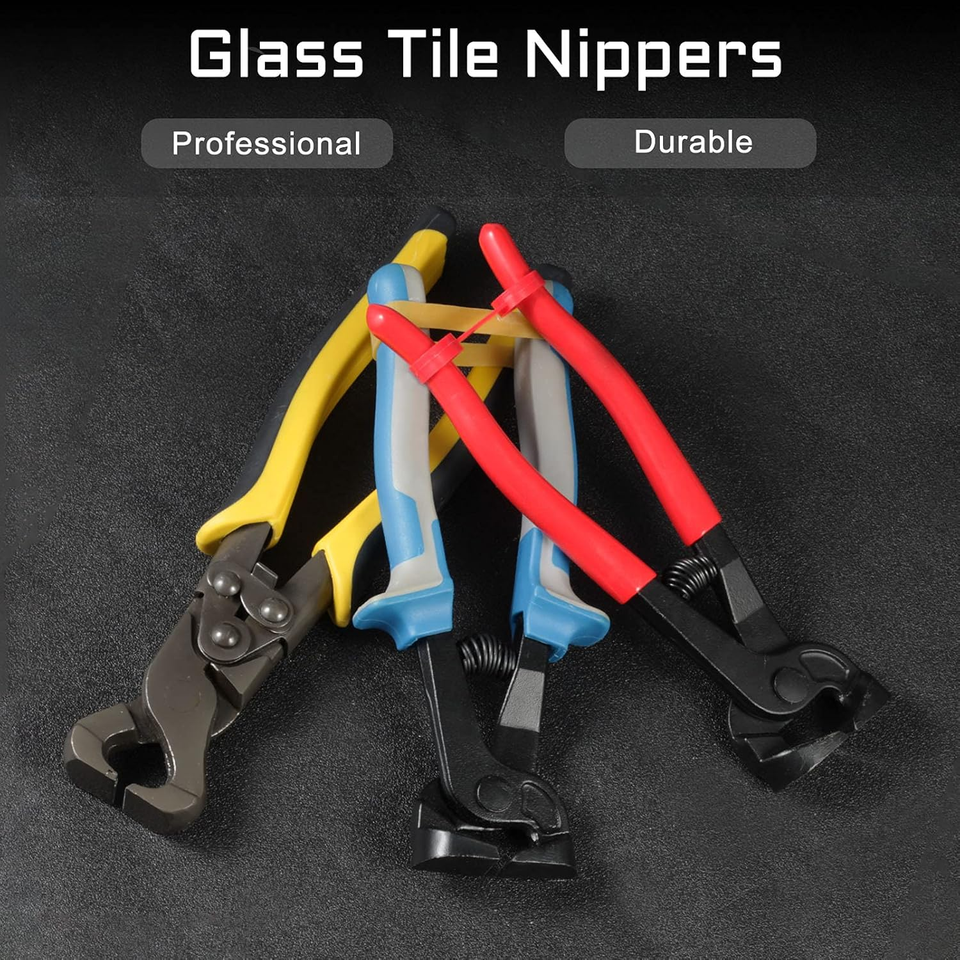 Glass Tile Nippers Mosaic Tools 7 Inches Mosaic Tile Nippers Heavy Duty ...