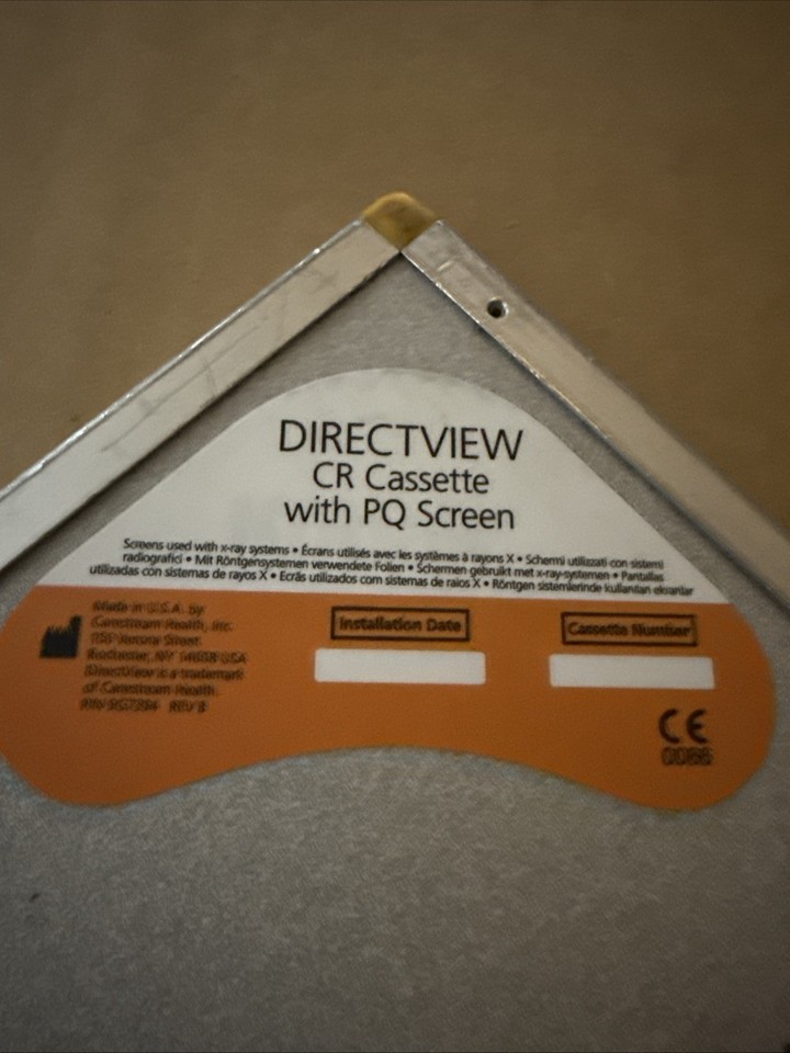 Carestream DirectView CR Cassette w/ PQ Screen SP136/35x43 | eBay