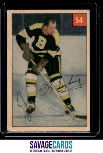 1954-55 Parkhurst Hockey Joe Klukay #54 Boston Bruins | eBay
