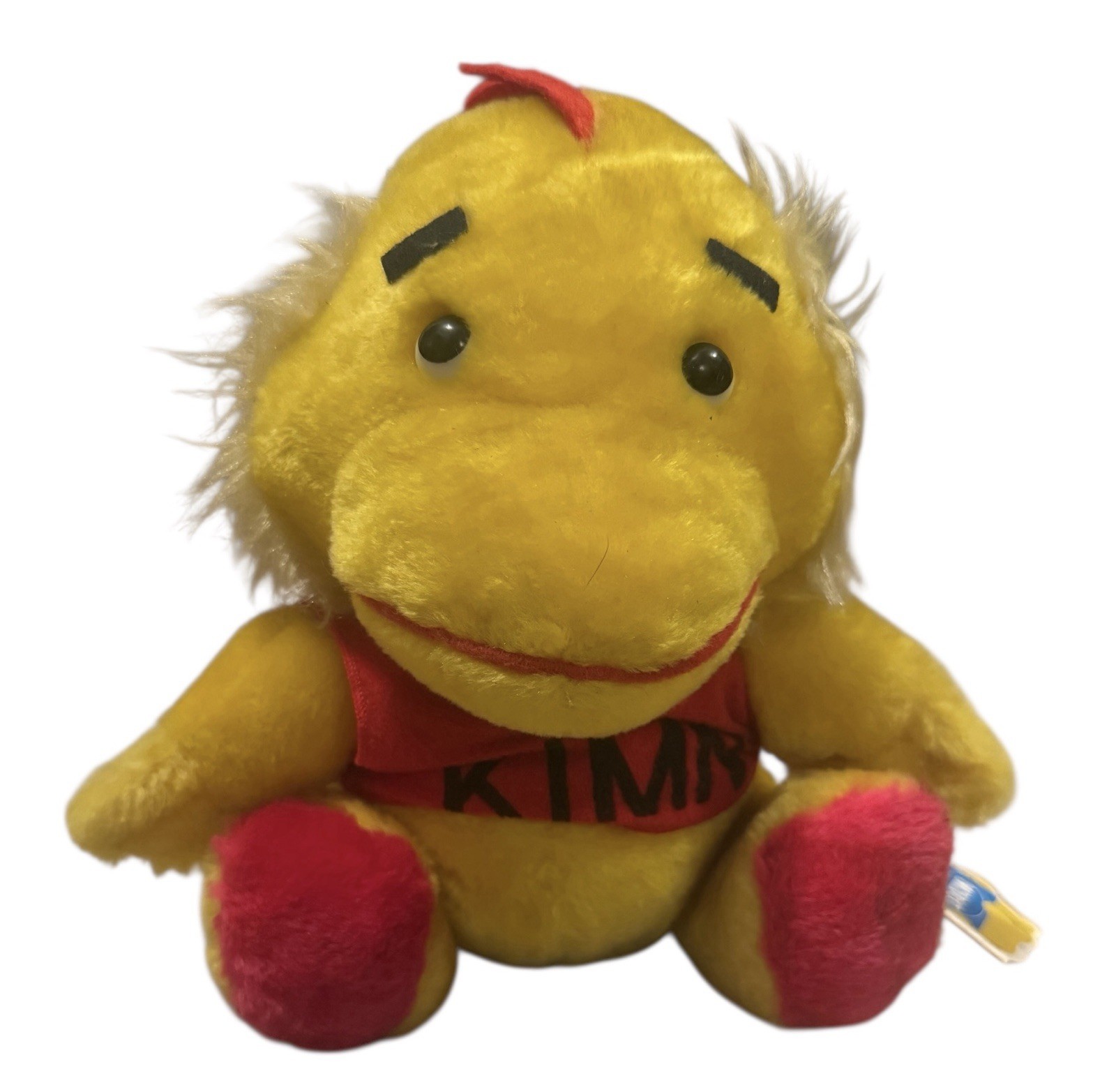 2 Vintage KIMN Radio Station Chicken Mascot Dakin 1980 Plush Stuffed ...