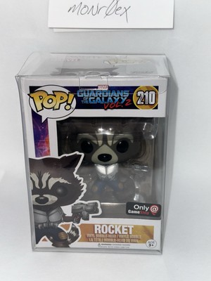 Funko POP! Rocket 210 GameStop Exclusive Marvel Guardians Of The Galaxy ...