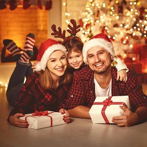 Santa Hat, comfortable velvet thick fur Santa hat, Click to Telect Red ...