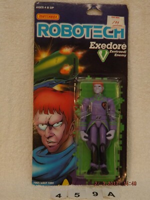 Robotech Exedore Zentraedi Enemy Action Figure Matchbox 1985 | eBay