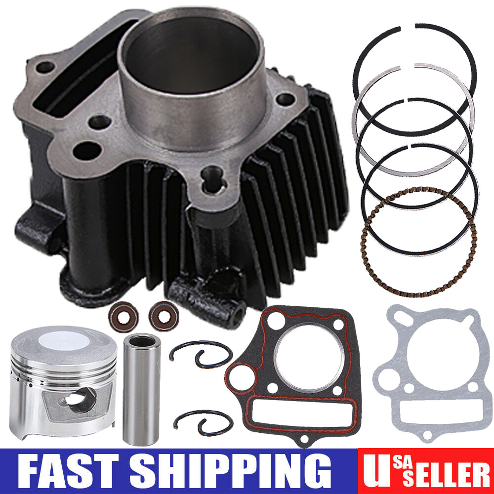 70cc Cylinder Piston Top End Kit for Honda ATC70 CRF70 CT70 C70 TRX70 ...