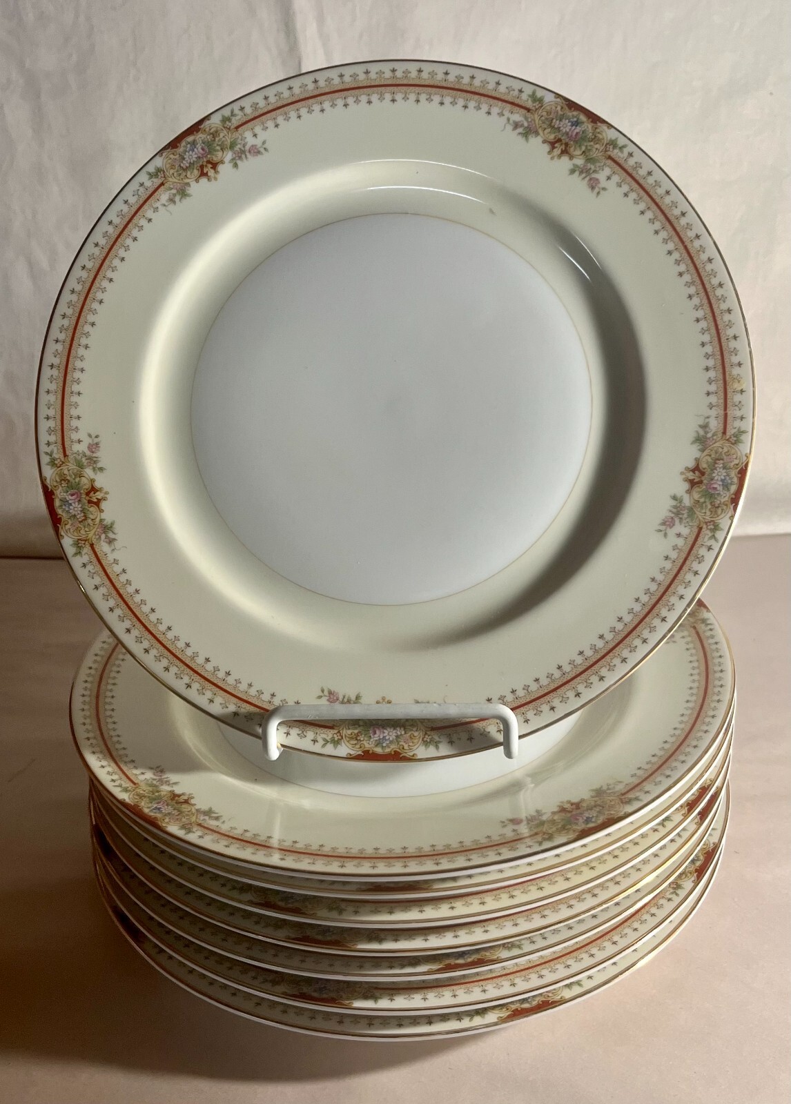8 Meito China Regina 10" Dinner Plates | eBay