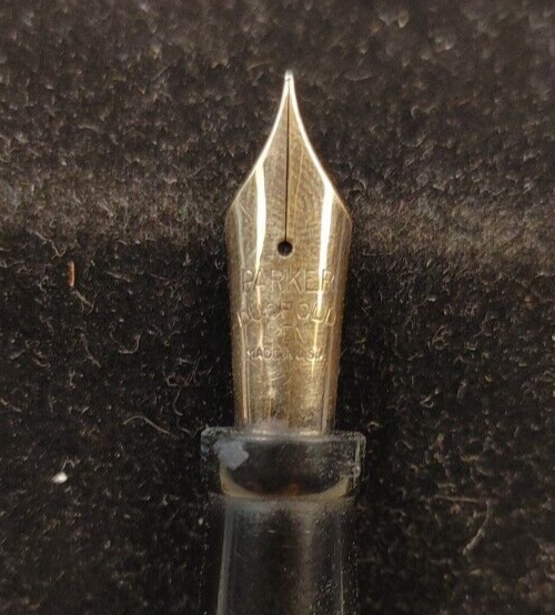 PARKER 1920S DUOFOLD LUCKY CURVE INK FOUNTAIN PEN - ORANGE | eBay