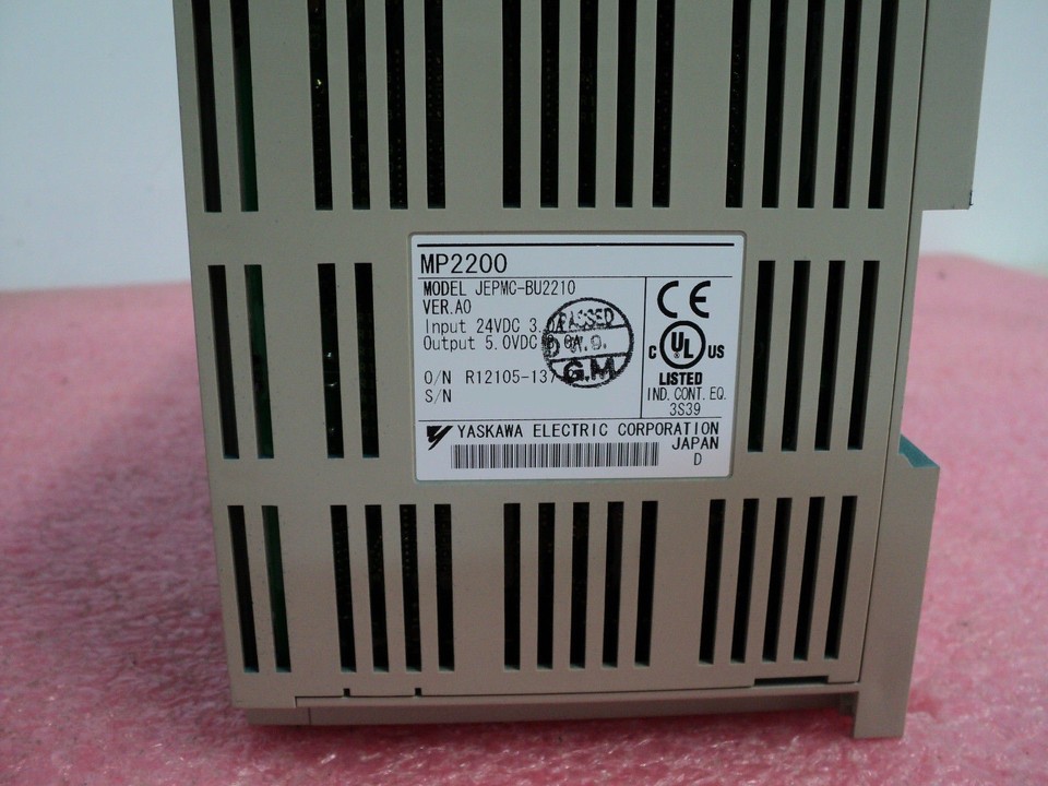 Yaskawa MP2200 MBU-02 JEPMC-BU2210 W/ EXIOIF, LIO-05 ,7X AI-01 | eBay