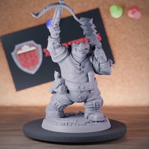 Giff Ranger Shooter Miniature Hippo Dungeons and Dragons Mini DnD 5e ...