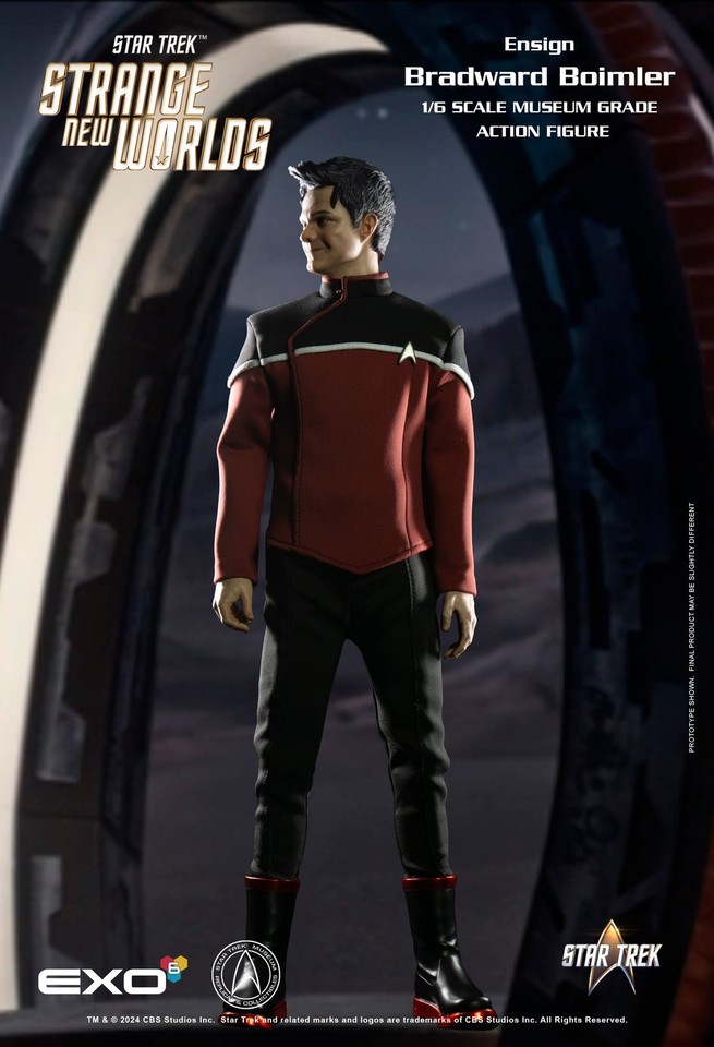 EXO-6 1/6 Star Trek SNW Bradward Boimler Strange New Worlds Lt 12 ...