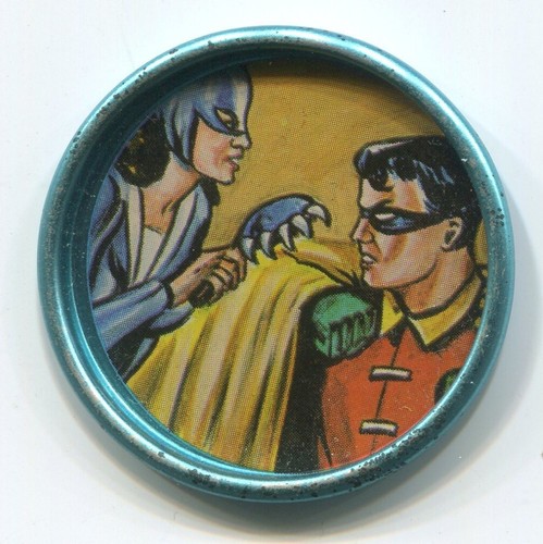 Batman - 1966 METAL BATCOIN, #18, Space Magic, CATWOMAN & ROBIN | eBay