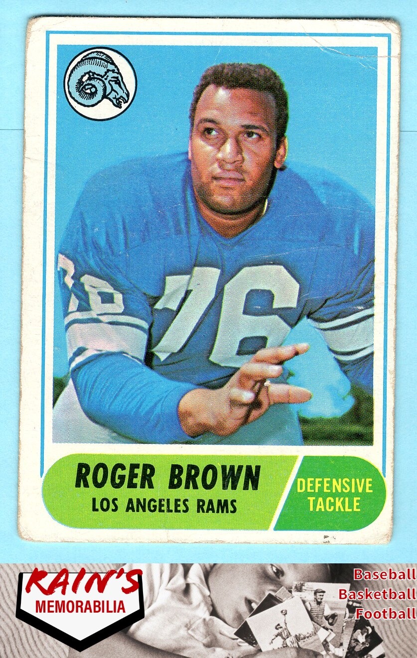 1968 Topps - #158 Roger Brown for sale online | eBay