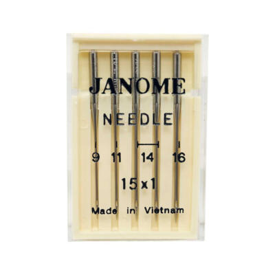 Janome Universal Needles (Size 9,11,14,16) | eBay