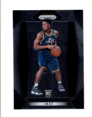 DONOVAN MITCHELL 2017/18 PANINI PRIZM #117 BASE ROOKIE CARD RC BC8361 ...
