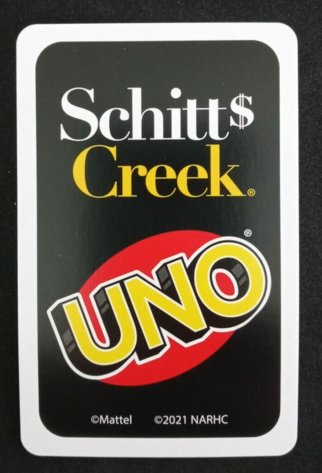 2021 Schitt's Creek Uno Cards Red Ray Butani Reverse Card | eBay
