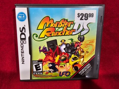 Nintendo DS - Monster Rancher DS - PROMOTIONAL DISPLAY BOX! | eBay