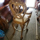 AICO by Michael Amini Eden pair of bar stools | eBay