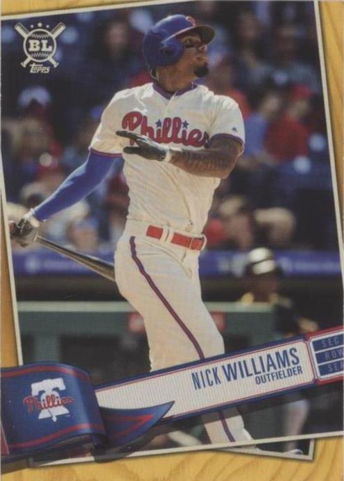 2019 Topps Big League - Nick Williams #76 Gold for sale online | eBay