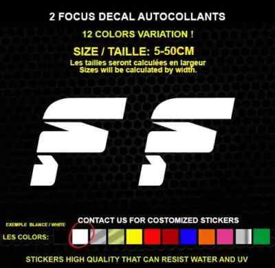 2 FOCUS sticker Genuine decal sticker WATERPROOF STICKERS | eBay
