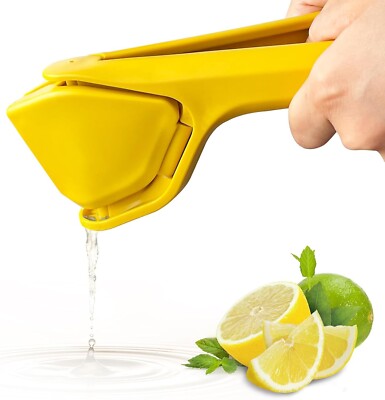 Lemon Fluicer Easy Squeeze Manual Lemon Juicer Folds Flat for Space ...
