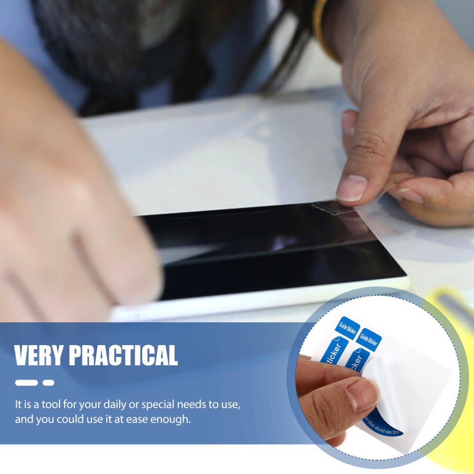 200 Pcs Video Film Dust Removal Sticker Phone Screen Cleaning Supplies ...