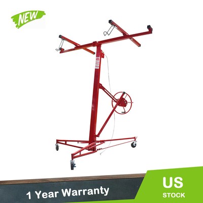 16FT Drywall Lift Plasterboard Panel Sheetrock Hoist Lifter Carrier ...
