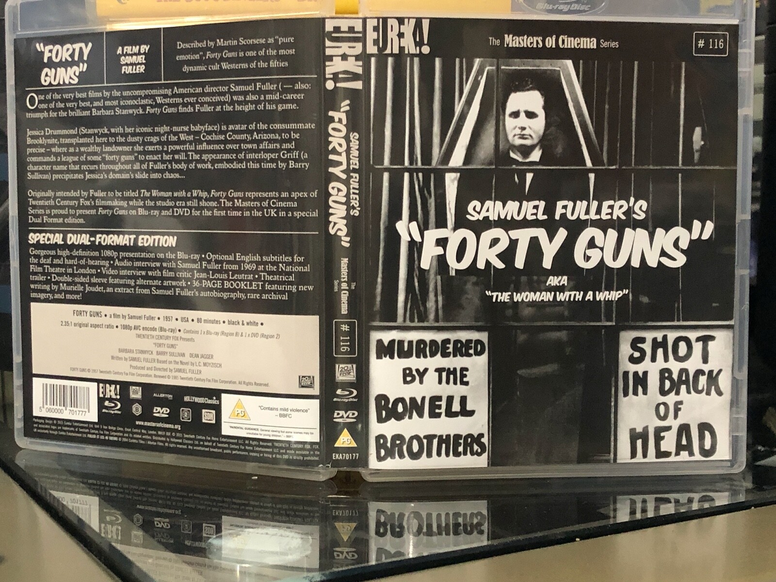 Forty Guns (Dual Format) Samuel Fuller, Barbara Stanwyck, ZONE B EUREKA ...