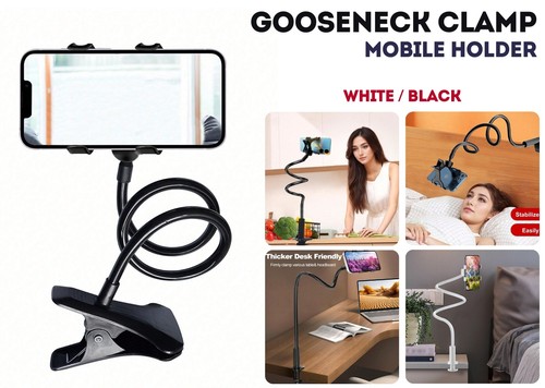 Lazy Arm Mobile Phone Mount Bracket Stander Flexible Gooseneck Clamp ...