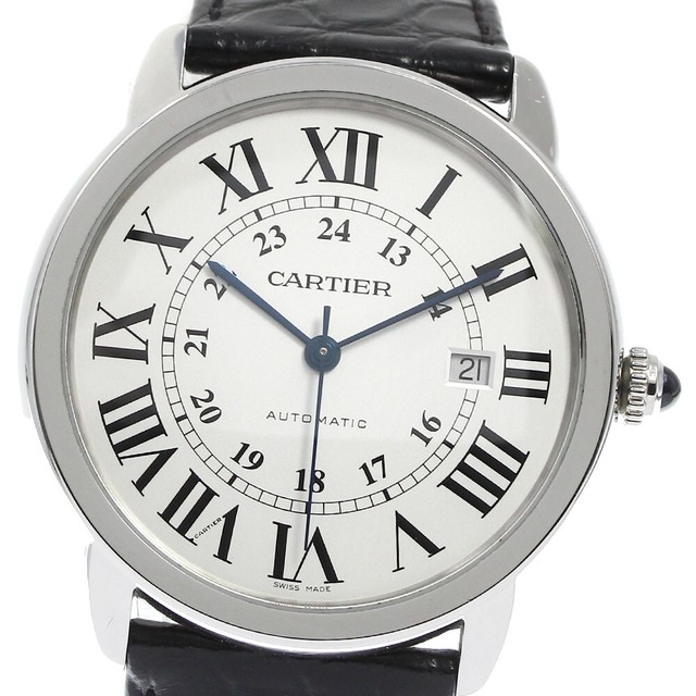 Cartier Ronde de Cartier Silver Men's Watch - W6701010 for sale online ...