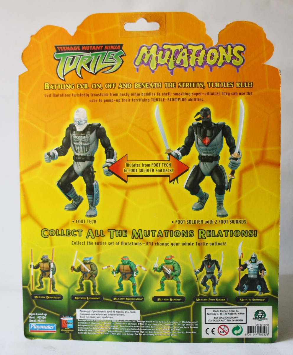 Teenage Mutant Ninja Turtles Foot 2003 Купить 2003 Tmnt Amorized