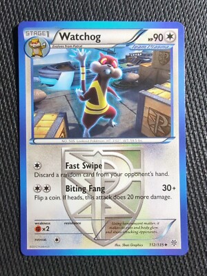 Pokémon TCG Watchog Black and White Plasma Storm 112/135 Regular ...
