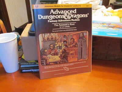 Vintage D&D Dungeons & Dragons L2 Module RPG 9057 1983 TSR The Assassin ...