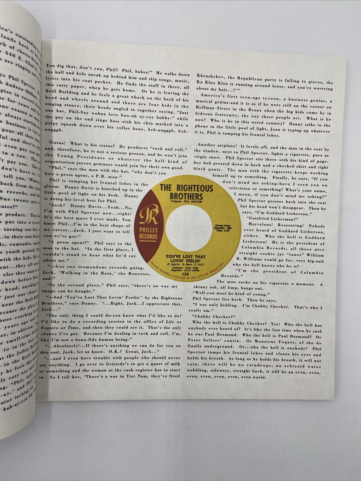 Phil Spector Back to Mono (1958-1969) BOOK ONLY (1991 PB) Song Lyrics ...