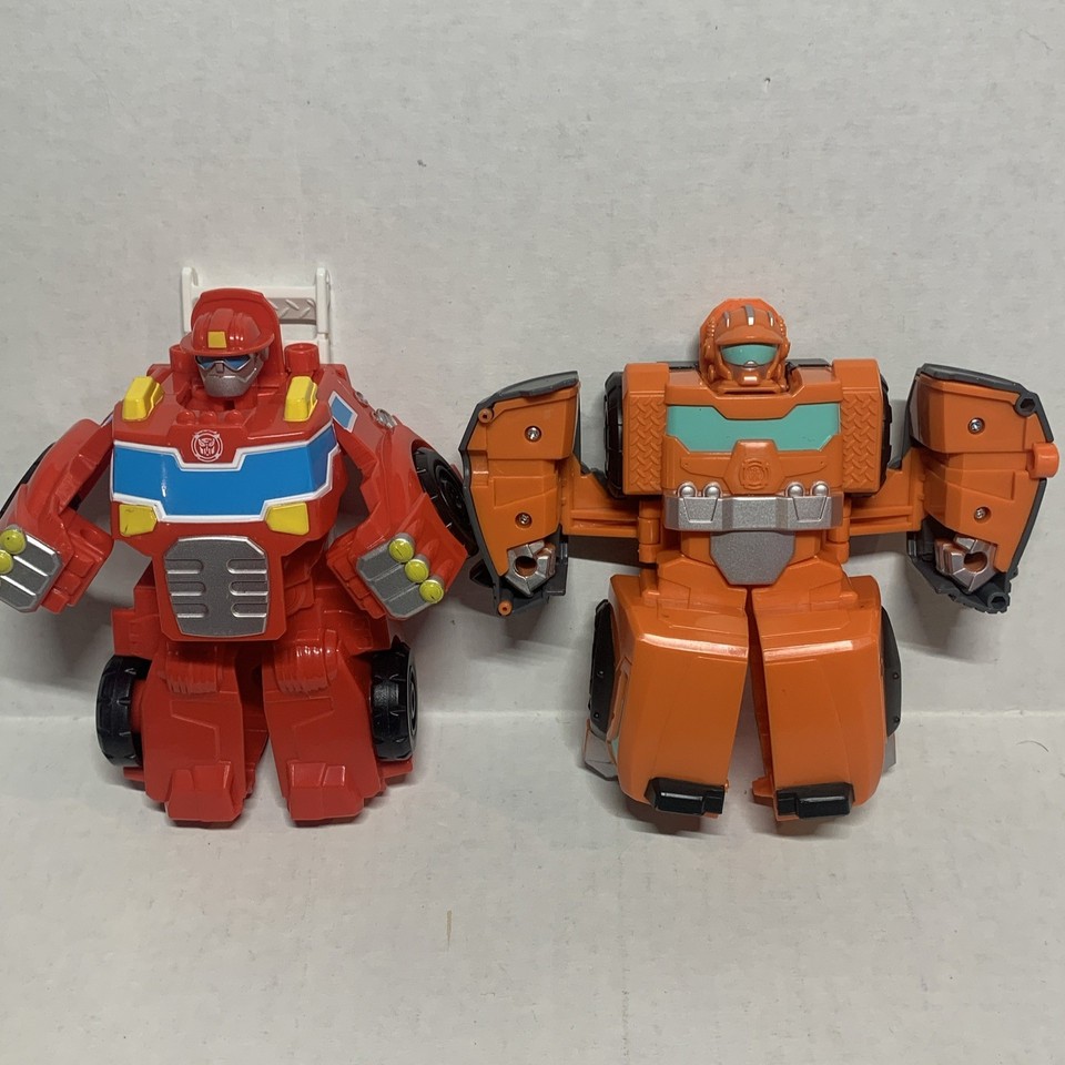Transformers Rescue Bots Academy Lot Hot Shot Whirl Jet Hoist Wedge ...