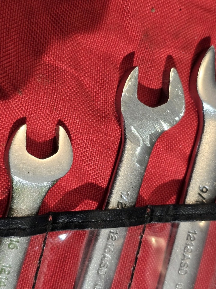 🇺🇸 PROTO 15pc 5/16” - 1-1/4” Combination Wrench Set SAE Anti-Slip ...