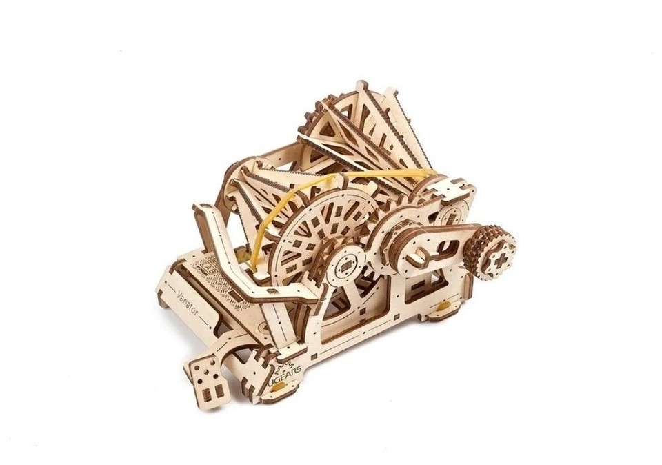TWO PACK Ugears STEM LAB Variator & Differential Wooden Mechanical ...