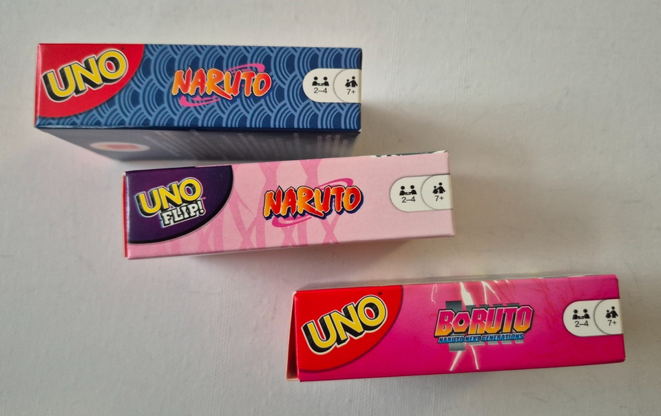 2026 Mcdonald's Naruto X Uno Cards, Naruto X Flip, Boruto Uno Game ...