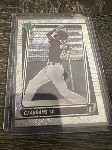 2021 Panini Donruss CJ ABRAMS Rapture Rated Prospect Padres RP9 | eBay
