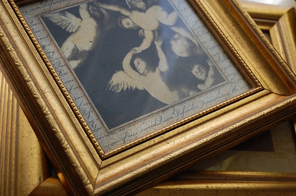 set of 2 angels framed prints | eBay UK