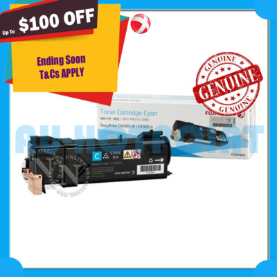 Fuji Xerox Genuine CYAN Toner Cartridge for DP-CP305D/DP-CM305DF ...