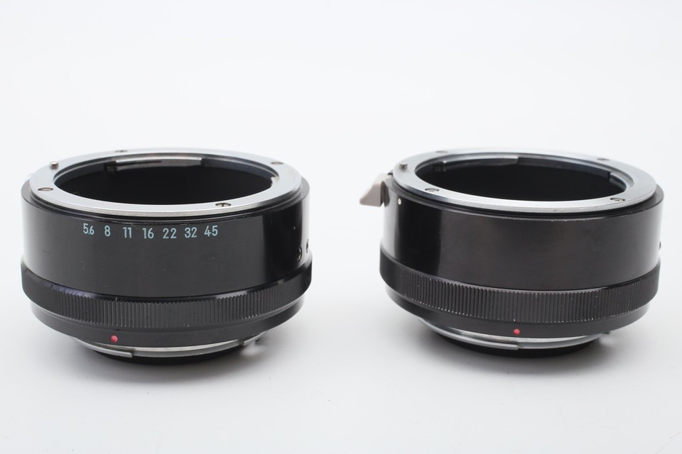 Nikon F- M+M2 Extension Tubes+27.5mm Macro+Non-Ai Extension Ring SET ...